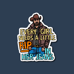 Yellowstone Rip 👖🤠 – Sticker