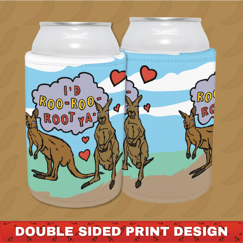 Roo Roo Root Ya 🦘 – Stubby Holder