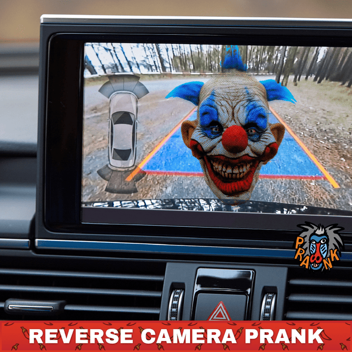 Scary Clown 🤡 - Reverse Camera Car Prank (2 Pack!)